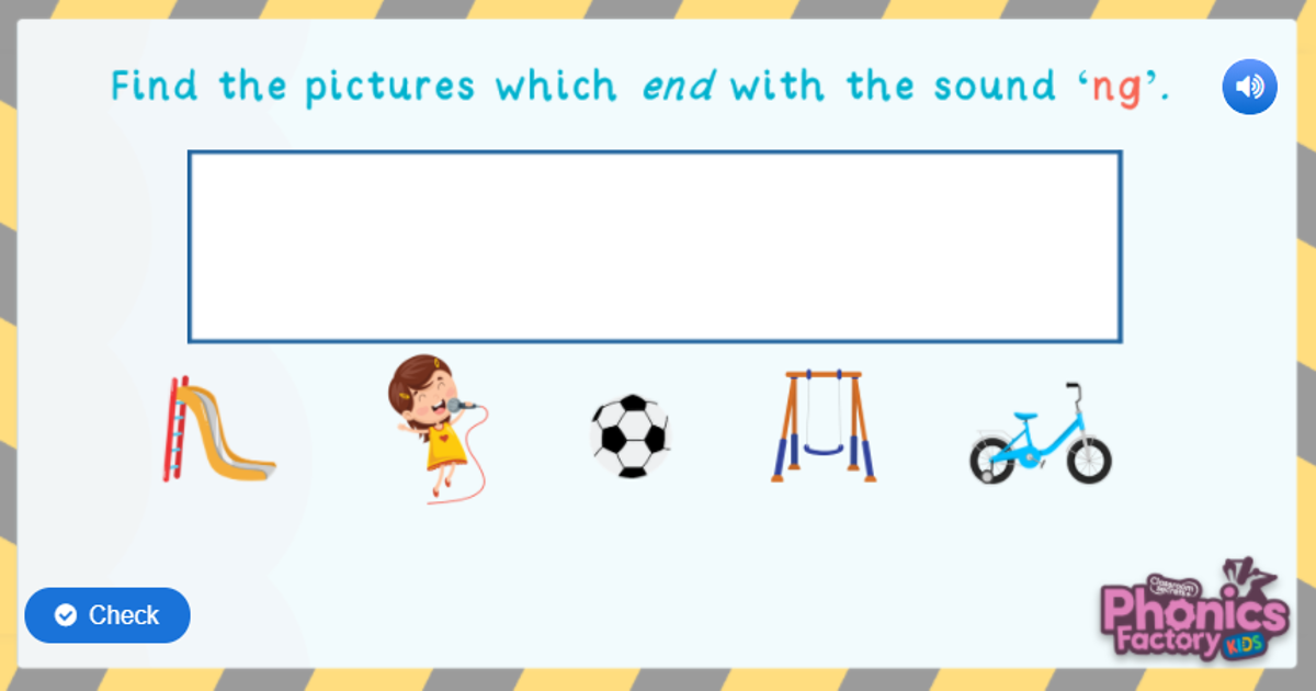 Phonics Phase 3 ng Sound Game in the Phonics Factory | Classroom ...