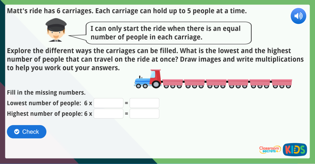 Year 2 Multiplication from Pictures Maths Challenge | Classroom Secrets ...