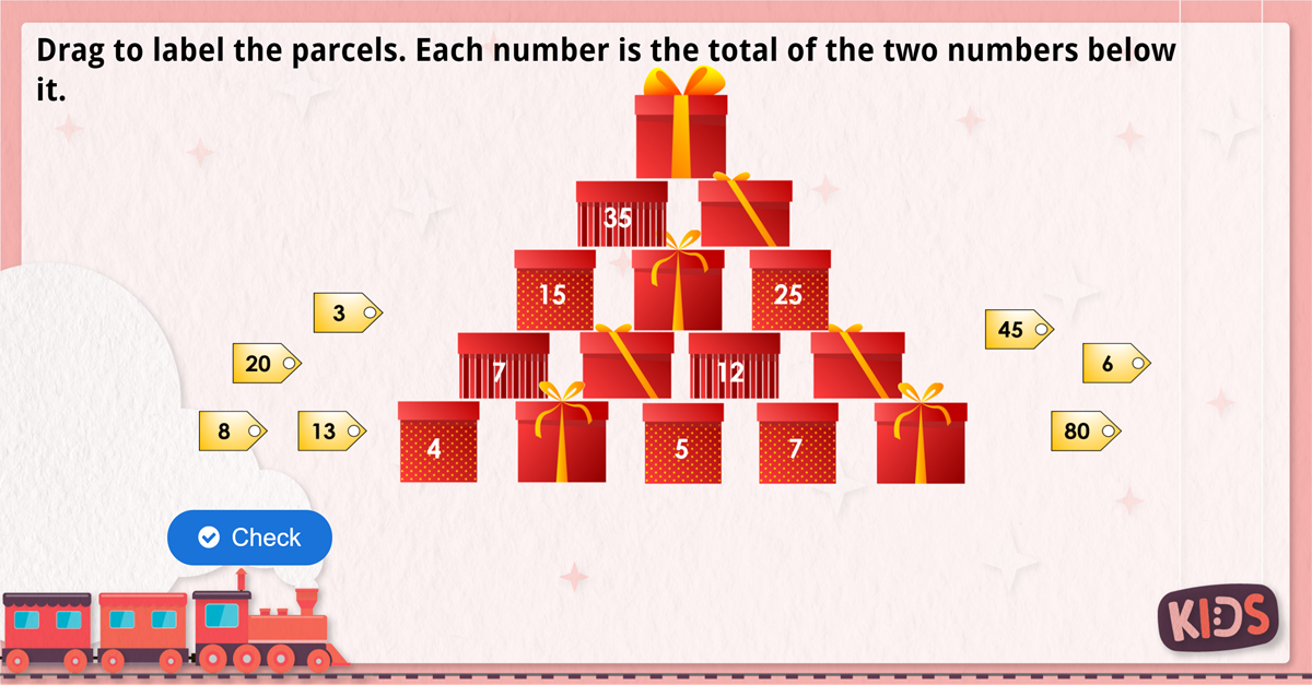 Year 2 Christmas Maths Addition Puzzle | Classroom Secrets Kids