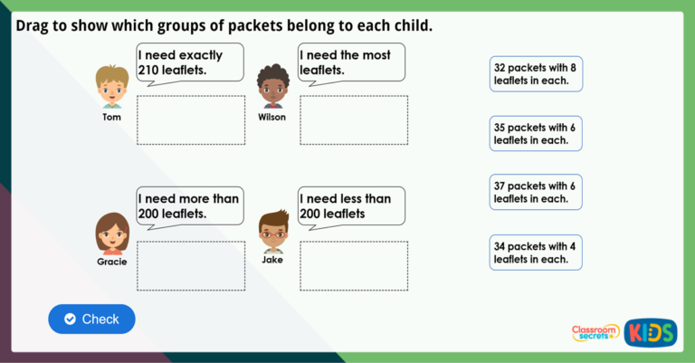 Year 3 Multiply 2 Digits by 1 Digit 2 Maths Challenge | Classroom ...