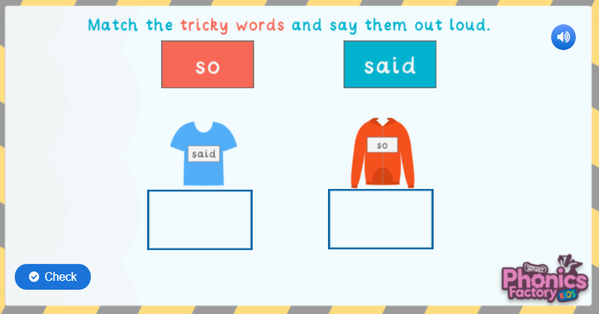 Tricky Words | Classroom Secrets Kids