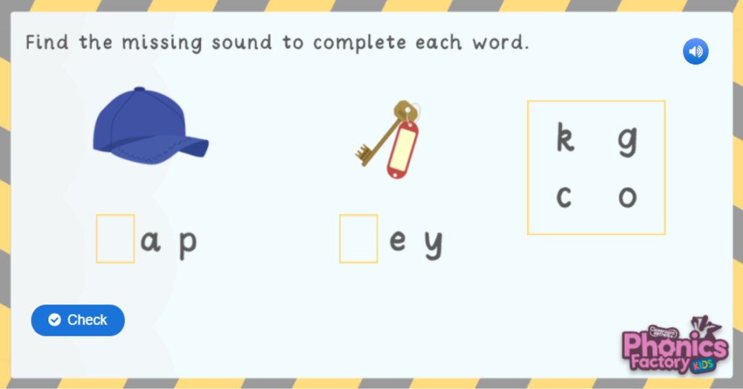 Phonics Phase 2 Set 3 Sound Game in the Phonics Factory | Classroom ...