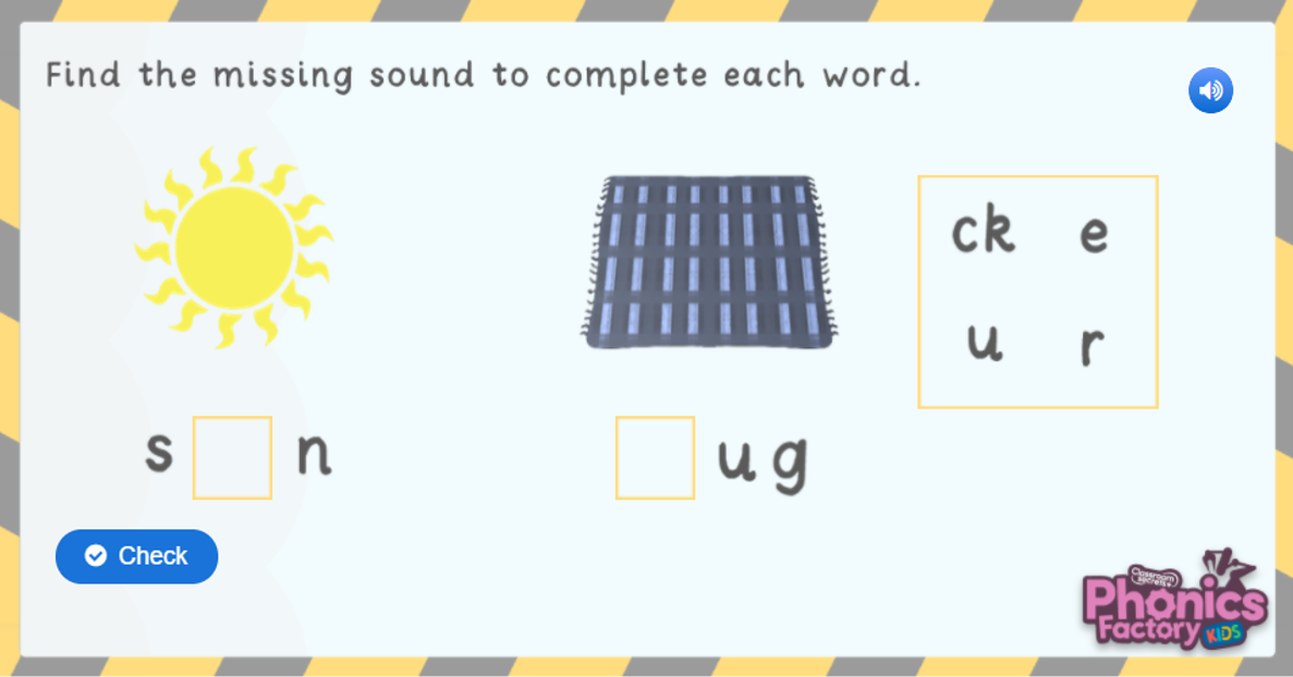 Phonics Phase 2 Set 4 Sound Game in the Phonics Factory | Classroom ...