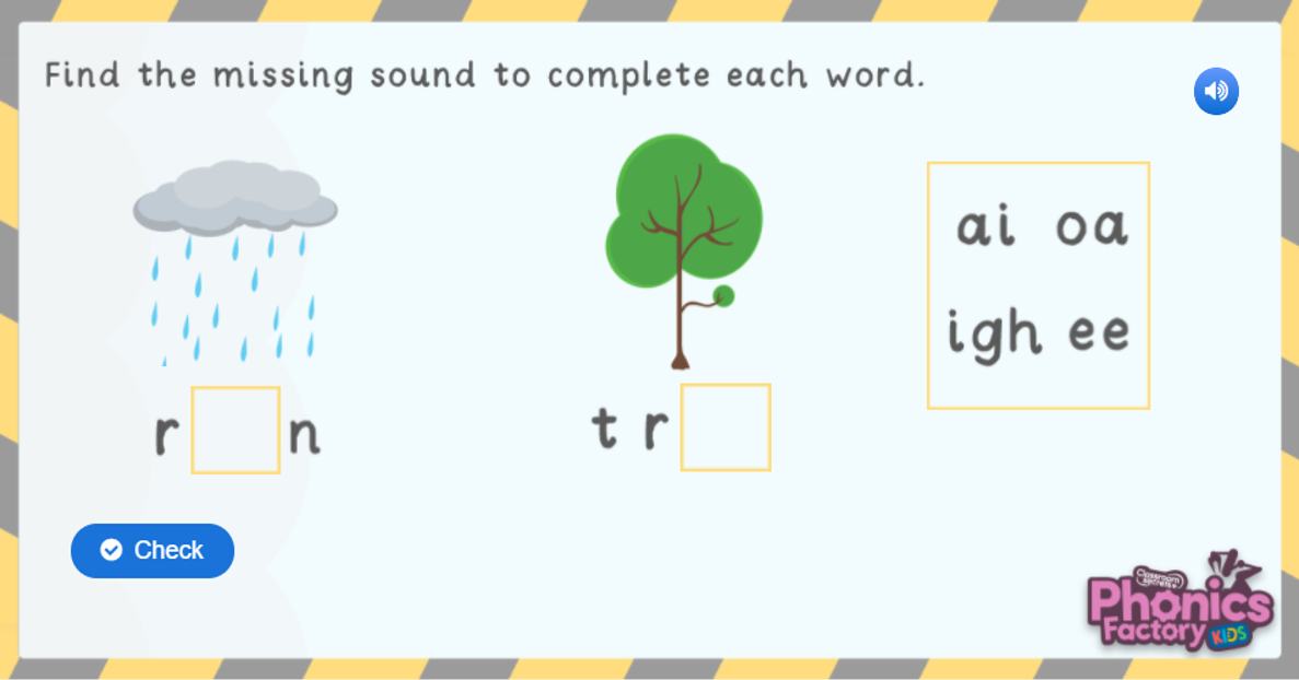 ai ee igh oa | Classroom Secrets Kids