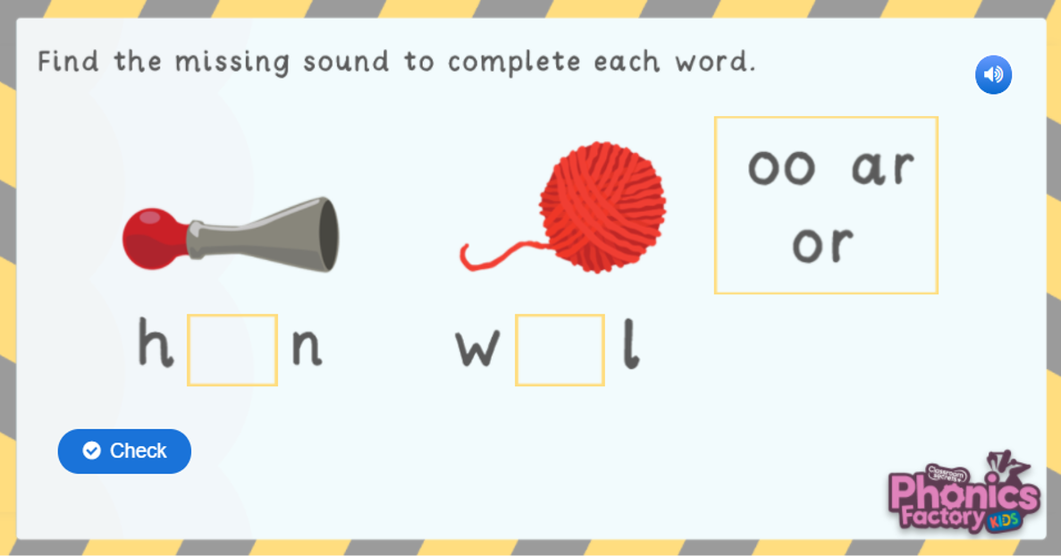 Phonics Phase 3 Set 10 Sound Game in the Phonics Factory | Classroom ...