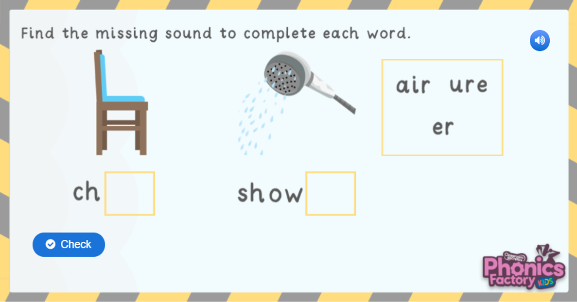 Phonics Phase 3 Set 12 Sound Game in the Phonics Factory | Classroom ...
