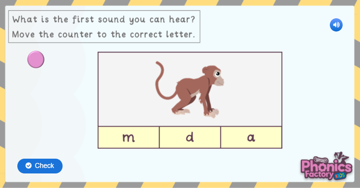 Phonics Phase 2 Set 2 Initial Sound Game in the Phonics Factory ...