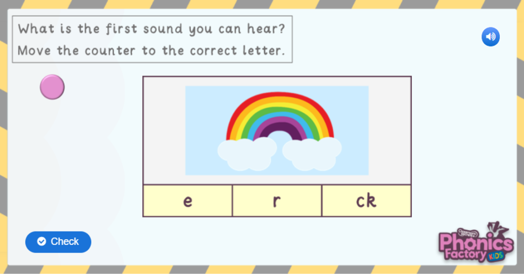 Phonics Phase 2 Set 4 Missing Sound Game in the Phonics Factory ...