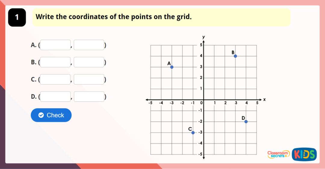 Year 6 Four Quadrants Game | Classroom Secrets Kids