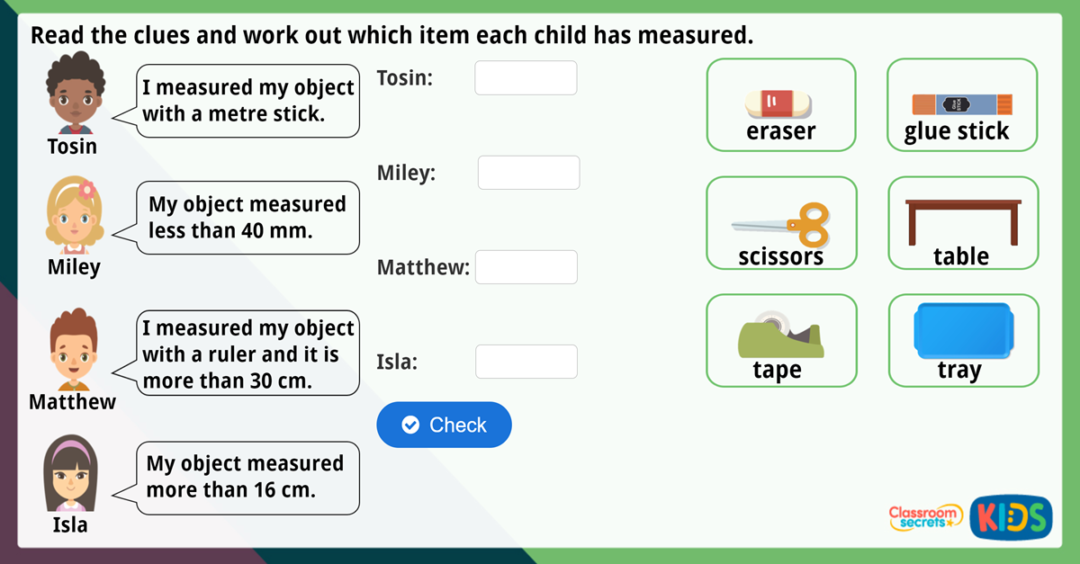 Length and Perimeter | Classroom Secrets Kids