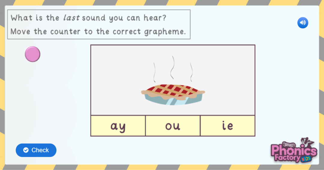 Phonics Phase 5 Set 13 Missing Sound Game in the Phonics Factory ...