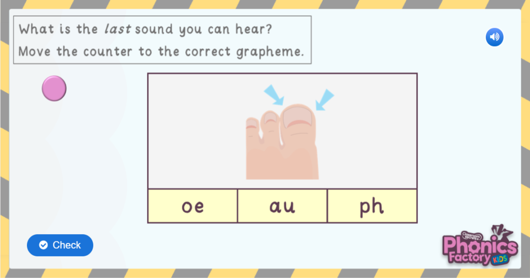 Phonics Phase 5 Set 15 Missing Sound Game in the Phonics Factory ...
