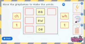 Phonics Phase 5 Set 15 Segment the Word Game in the Phonics Factory ...