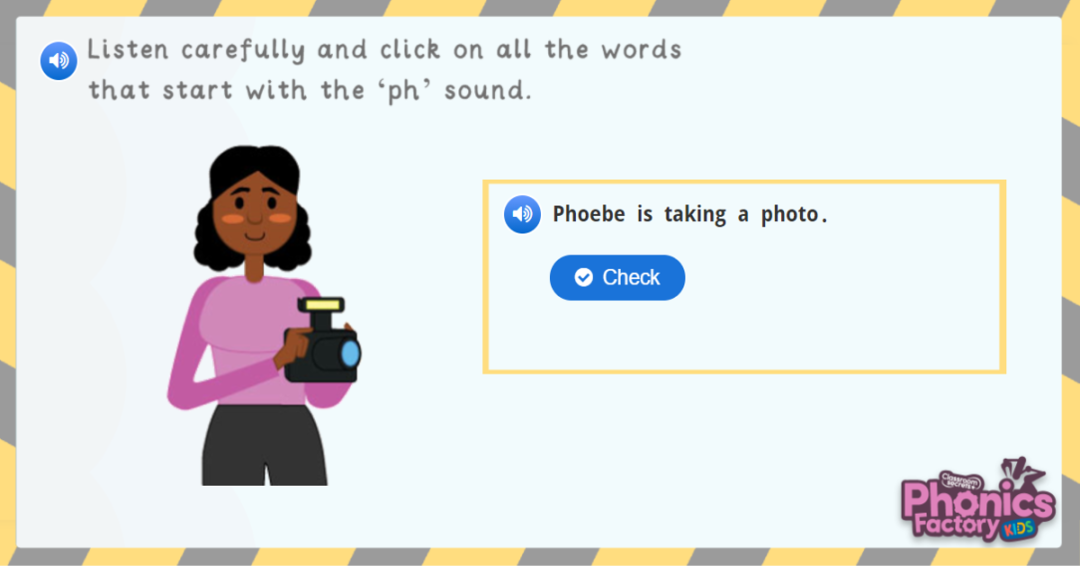 Phonics Phase 5 Set 15 Sounds within Captions Game in the Phonics ...