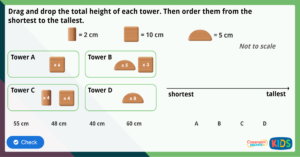 Year 2 Order Lengths Maths Challenge | Classroom Secrets Kids
