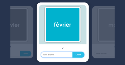 French Months Flash Cards | Classroom Secrets Kids