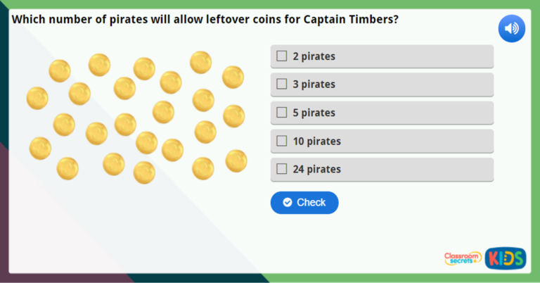 Year 1 Sharing Equally Maths Challenge | Classroom Secrets Kids