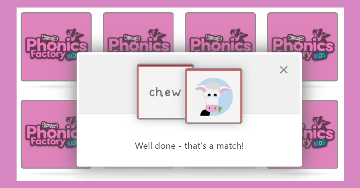 Phonics Phase 5 Set 15 Memory Matching Game in the Phonics Factory ...