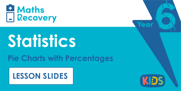 Pie Charts with Percentages Year 6 Lesson Slides | Classroom Secrets Kids