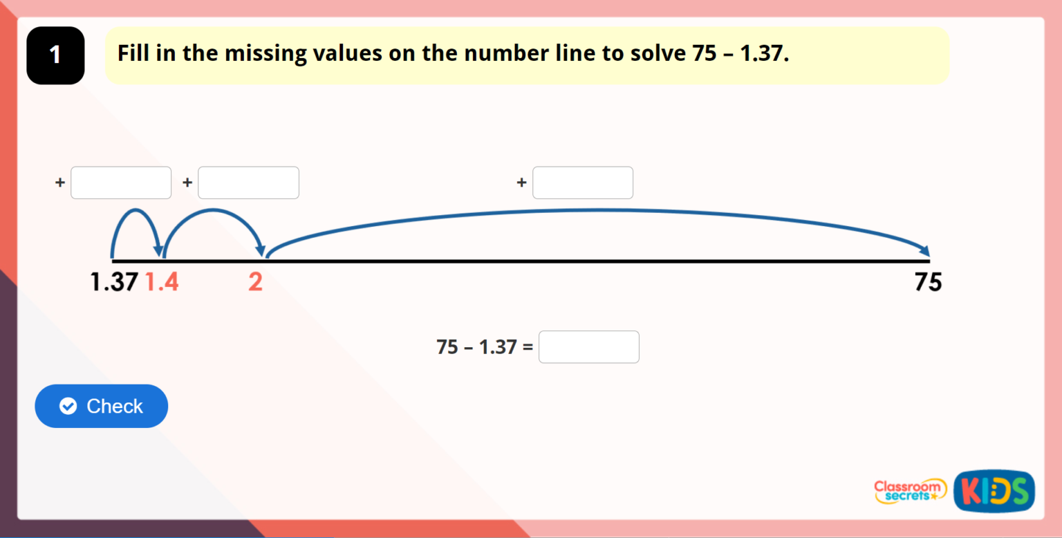 Year 5 Adding and Subtracting Wholes and Decimals Activity | Classroom ...