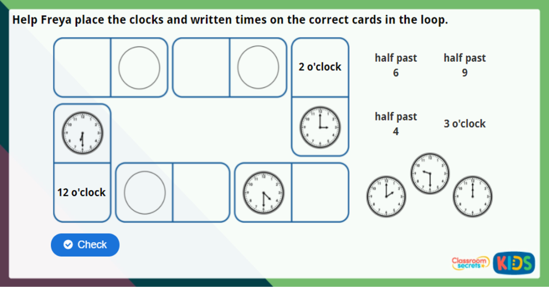 Time | Classroom Secrets Kids