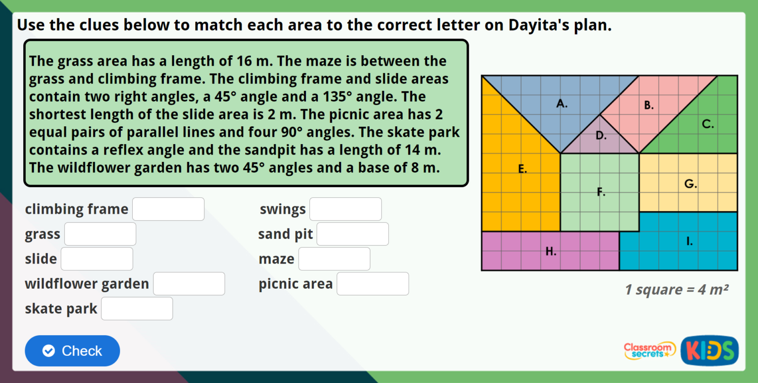 Year 5 Lengths and Angles in Shapes Maths Challenge | Classroom Secrets ...