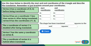 Year 5 Translation with Coordinates Maths Challenge | Classroom Secrets ...