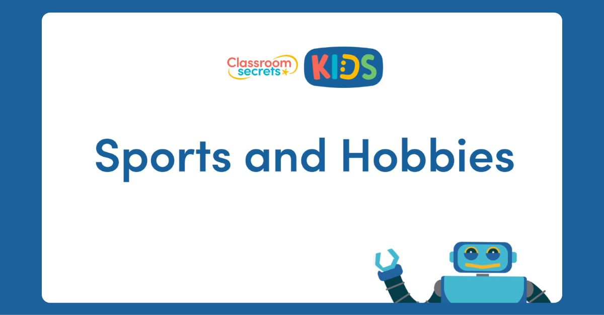 Y5 French Sports and Hobbies Video Tutorial | Classroom Secrets Kids