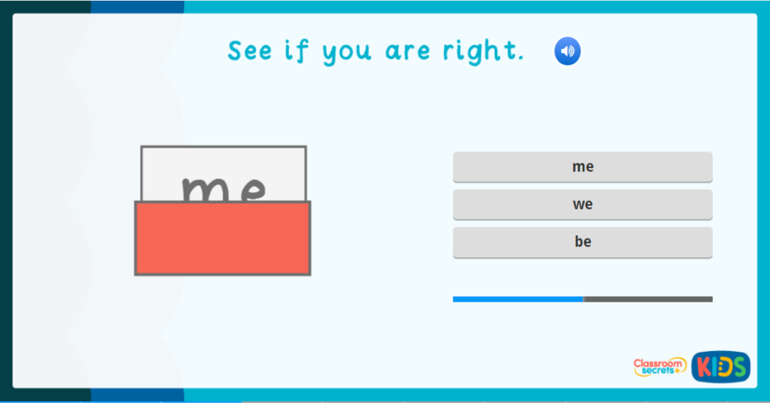 Phonics Tricky Word Game 2 Phase 3 | Classroom Secrets Kids