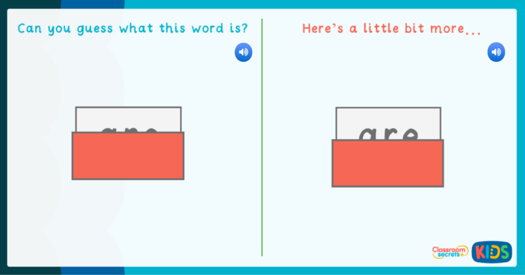 Phonics Tricky Word Game 5 Phase 3 | Classroom Secrets Kids