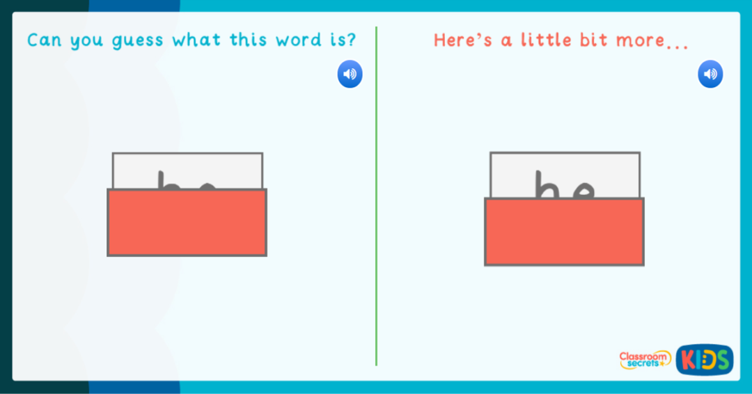 Phonics Tricky Word Game Phase 3 | Classroom Secrets Kids
