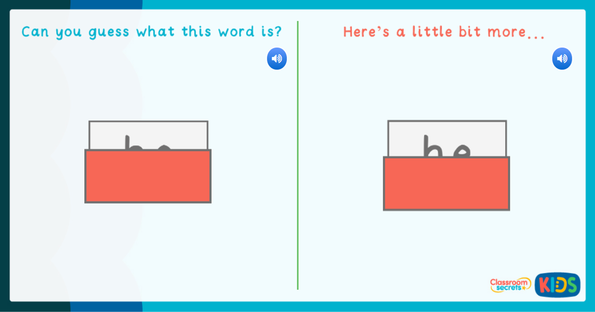 Phonics Tricky Word Game Phase 3 | Classroom Secrets Kids