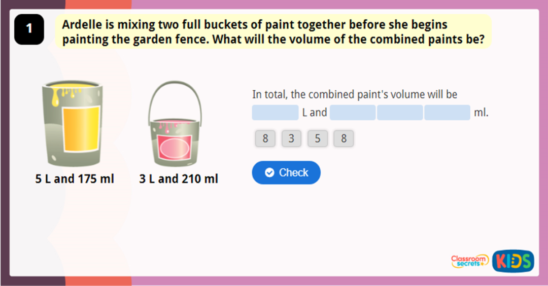 Year 3 Add and Subtract Game | Classroom Secrets Kids