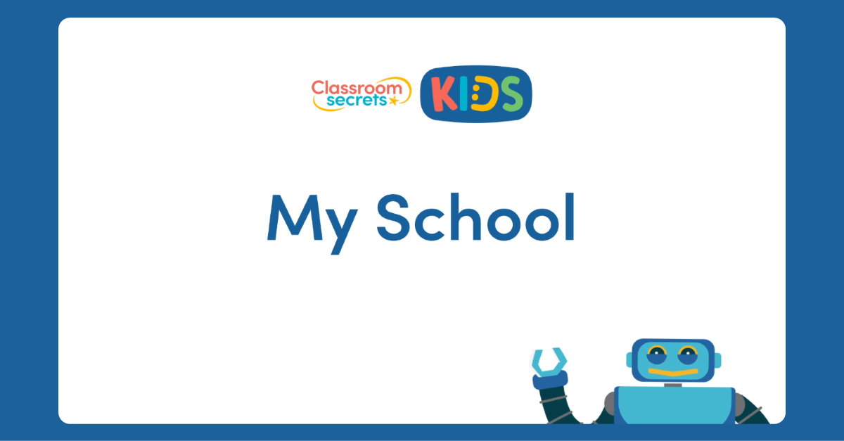 French My School Video Tutorial | Classroom Secrets Kids