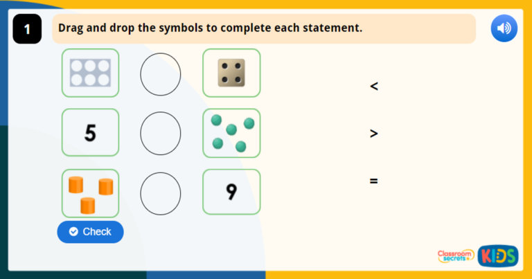 Year 1 Introducing Greater than, Less than and Equal to Game ...