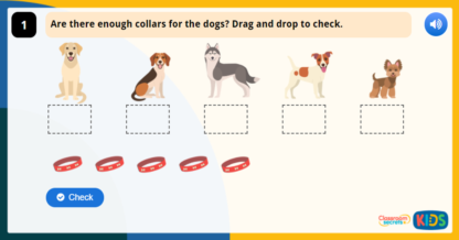 Year 1 One to One Correspondence Game | Classroom Secrets Kids