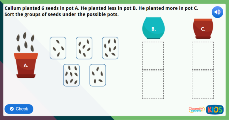 Year 1 Comparing Objects Maths Challenge | Classroom Secrets Kids