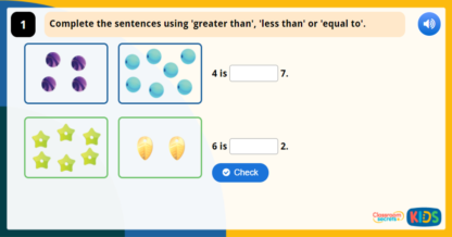 Year 1 Comparing Objects Game | Classroom Secrets Kids