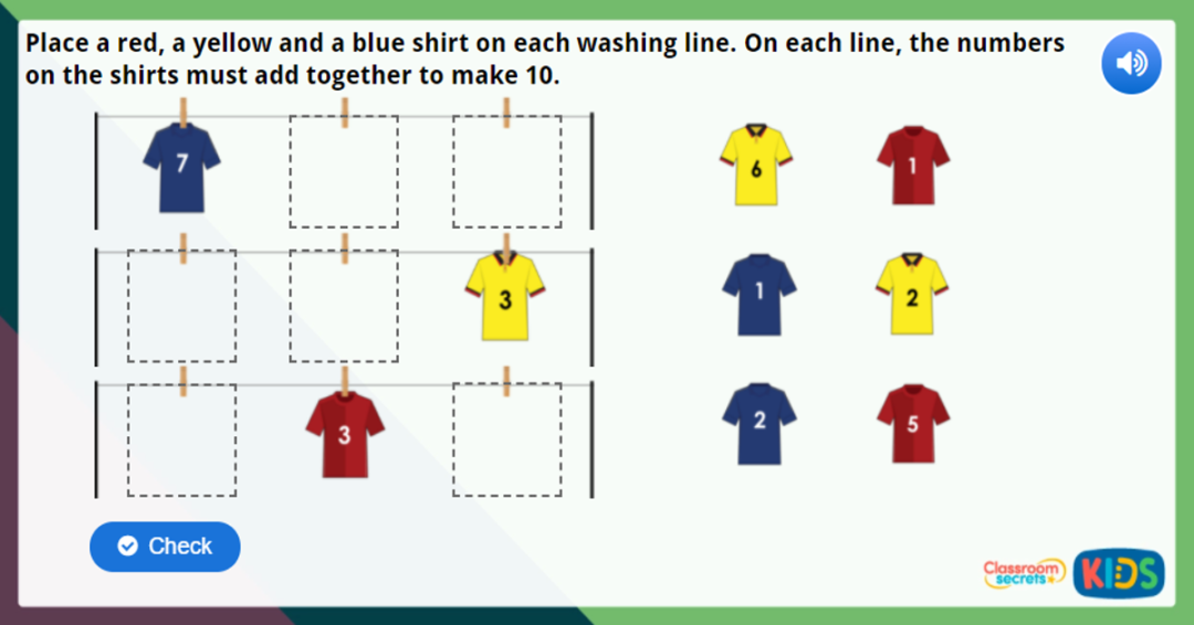 Year 1 Finding a Part Maths Challenge | Classroom Secrets Kids