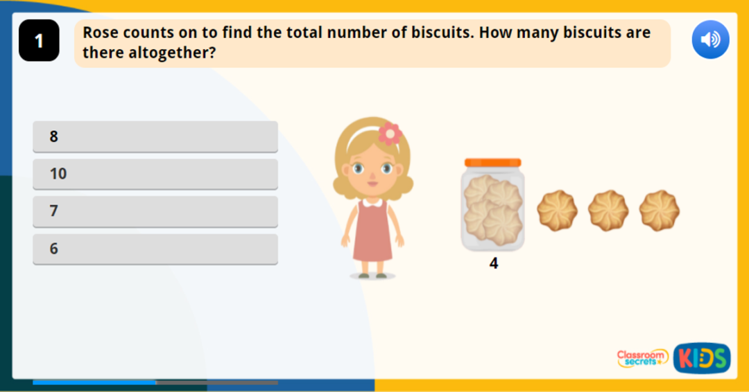 Year 1 Adding More Game | Classroom Secrets Kids