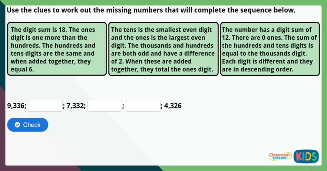 Maths | Classroom Secrets Kids