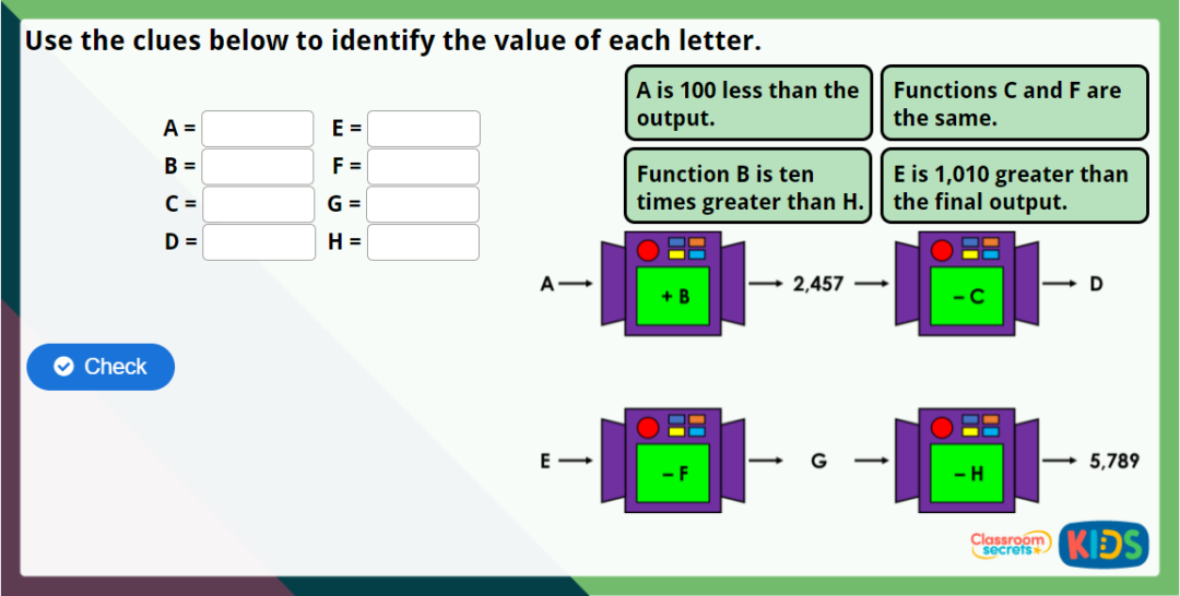 Year 5 | Classroom Secrets Kids
