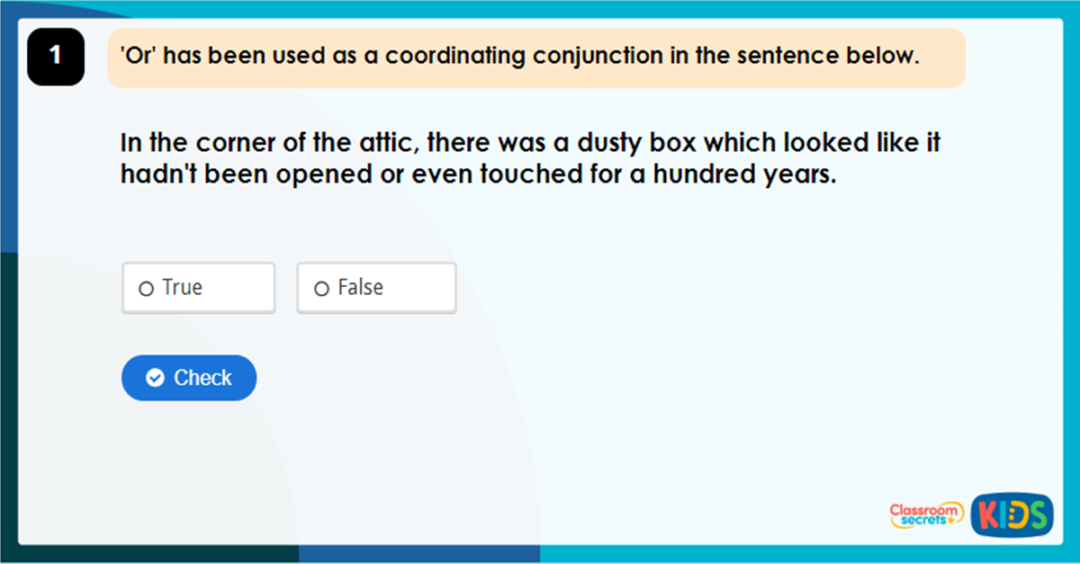 Year 4 Expanding Sentences Using Conjunctions Game 1 | Classroom ...