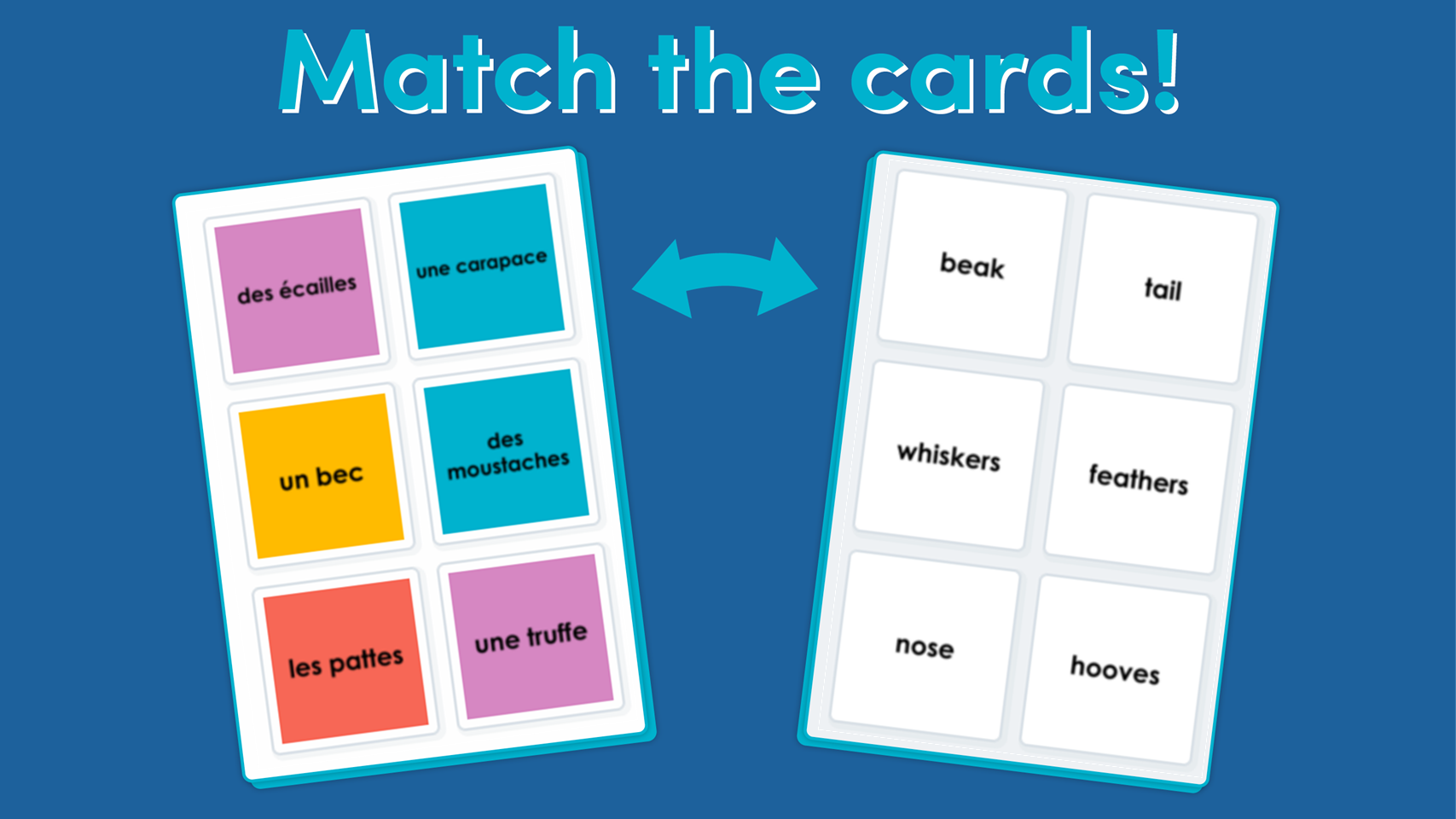 French Animals Game | Classroom Secrets Kids