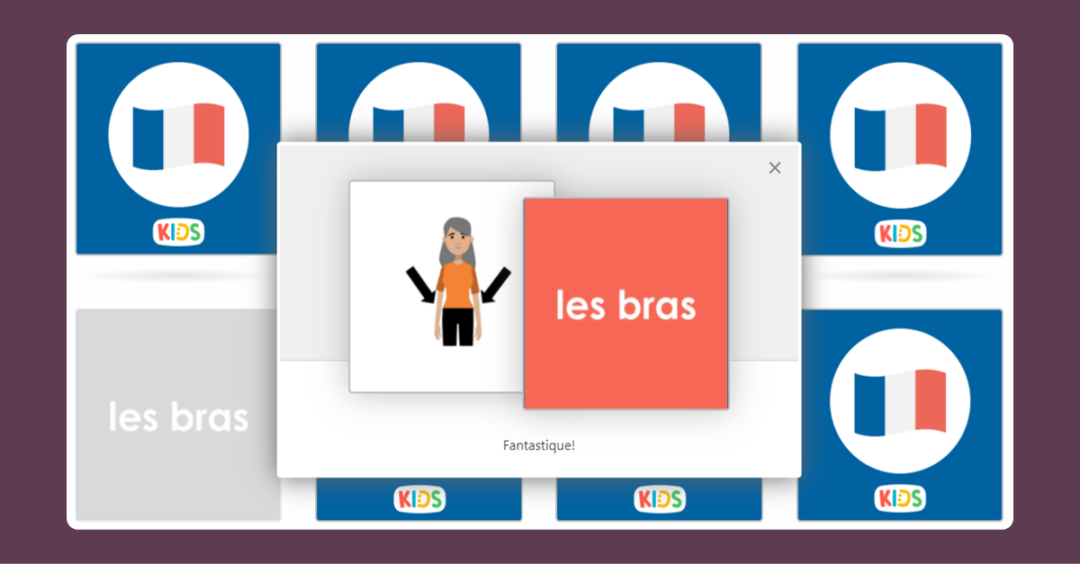 French The Body Memory Game | Classroom Secrets Kids