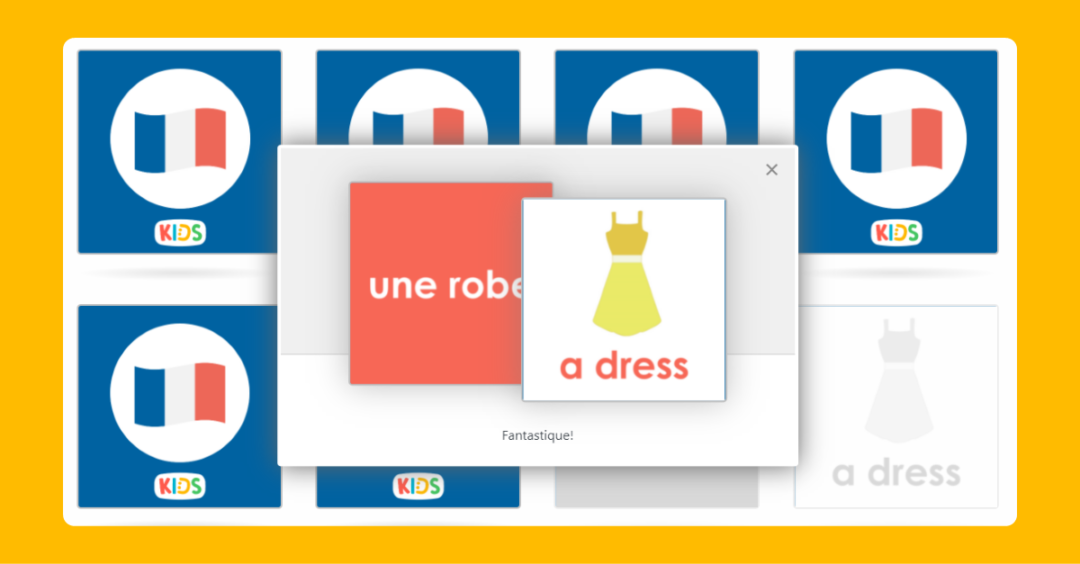 French Clothing Memory Game | Classroom Secrets Kids